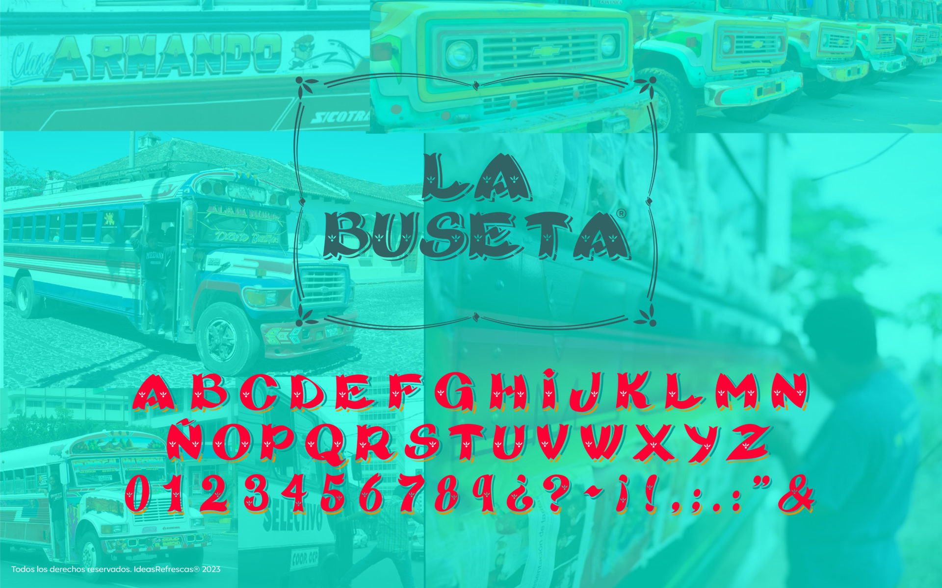 La Buseta Tipografía - Carlos A. Montecé